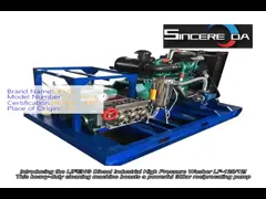 diesel industrial high pressure washers heavy duty jet cleaning machine