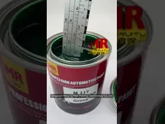 m117 yellowish green 1k car paint automotive car paint eco friendly