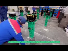 75mm silent demolition hydraulic breaker high performance attachment for  6-9 ton excavators