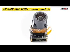 Zoom ottico del sensore 3X 5X del modulo IMX415 della macchina fotografica dell'OEM 8MP 4K FHD USB