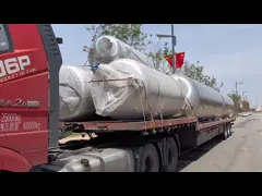 vertical air surge tank carbon steel compressed air tank painted for workshop use