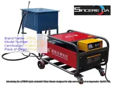 hydro industrial water blaster for ship rust removal 10000psi