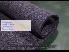 Anti-Slip Wide/Fine Ribbed Dielectric Rubber Sheet Floor