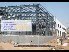 Prefabricated Durable High Strength Steel Structure Warehouse For Industrial Needs