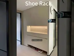 slimline shoe rack organizer cabinet storage multilayer furniture