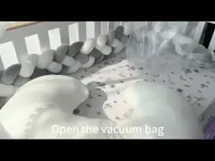 breathable 100% polyester feeding support pillow portable nursing pillow for bottle feeding