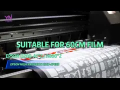 24in UV DTF εκτυπωτής με I3200 κεφαλές εκτυπωτή AB ταινία κρυστάλλινη συσκευή εκτύπωσης ετικέτας για φλιτζάνι
