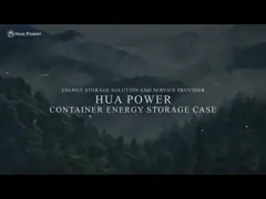 hua power integrated ess solution & service provider 1mw 2mwh 2000kwh 0.5c energy storage container