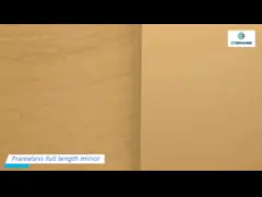 Rectangular Mural Acrílico Iluminado Corte de cabelo LED Iluminado Espelho W18