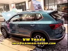 vw tharu electric side steps retractable power running board controlled by app