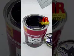 m123 purple light resistance 1k automotive paint coating quick drying