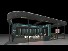 Luminosità 10000cd/M2 Parete video LED esterno Risparmio energetico e facile installazione