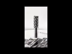multi flute carbide milling cutter precision cutting tools for batch manufacturing