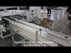 高速小型トイレットペーパーロールとキッチンタオルペーパー三次元包装機