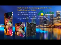 church p3 outdoor led display screen waterproof portable ip65
