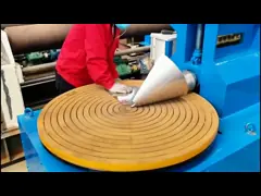 다재다능한 스틸 시트 금속 콩 롤러 155Mm 밑 롤 직경 조절 압력