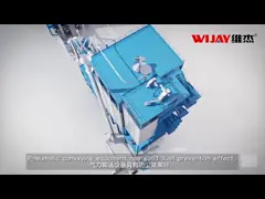 80PSI-100PSI 정압 이동 먼지 수집기 사용자 정의