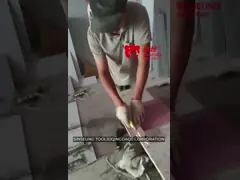 Sostituire il misuratore di 18 mm da uno di 60 gradi con un angolo di 0,5 mm.