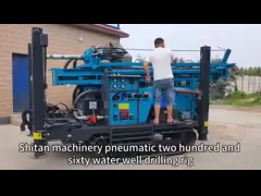 st180 pneumatic earth drilling equipment