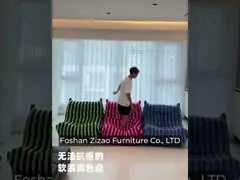 nordic togo caterpillar lazy sofa net red fabric living room balcony designer leisure single sofa re