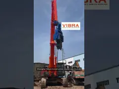750kg Excavador de braço montado em martelo de pilha para soluções estáveis e duráveis de pilha
