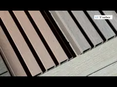 装飾的な WPC パネリの外壁パネル木製プラスチック複合共押出