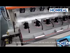 Modular Hot Air Reflow Oven SMT 16-Zone Forced Convection