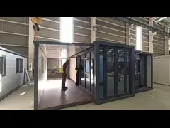 モジュール式拡張可能なコンテナハウス オーダーメイドプリファブ オフィス / ストア / ビラ