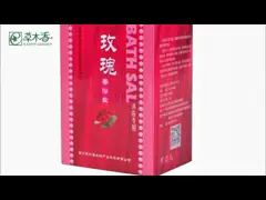 pink natural plant foot bath salt 28g×40pack whitening skin spa bath salt