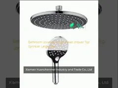 bathroom universal single head shower top sprinkler large size