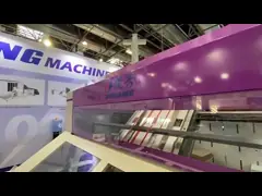 single three layers automatic flute laminator middle speed df-1650el