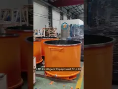500L - 5000L 304 Stainless Steel Mixing Vessel Storage Tanks With Bottom Forklift Port
