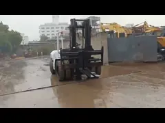 used tcm 100 forklift recent overhaul save 25% on fuel for industrial facilities