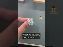 18k silver prong 0.5ct diamond moissanite jewelry customized for wedding engagement