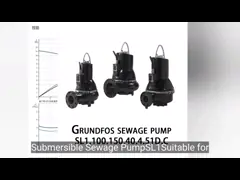grundfos sl1.100.150.40.4.51d.c sewage pump apply toindustrial waste watersewage transportationflood