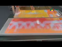 p6 transparent led screen rental for shopping mall