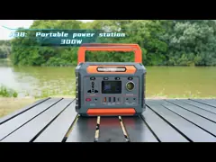 all in one solar generator 300w 270wh solar portable power station for camping