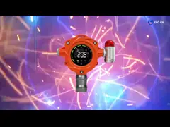 ATEX RS485 Detector fixo de gases à prova de explosão com sensor inteligente Detector fixo de fugas D400 CH4/CO/H2/O2/H2S/CL2/NH3
