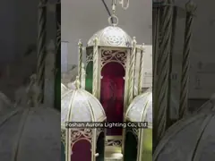 diy function led vintage living room chandelier arabian retro style