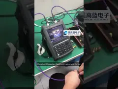 portable keysight agilent n9952a fieldfox handheld microwave analyzer, 50 ghz