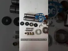 bus kingpin repair kit 3001-00350 3001-01216 40cr alloy steel 300k km eq153 steering knuckle bus spa