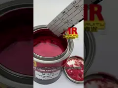 m161 1k crystal red pearl automotive basecoat luminous scarlet reflective finish