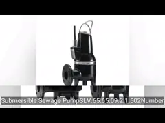 grundfos slv non self suction single-stage centrifugal pump designed for treating wastewater, produc