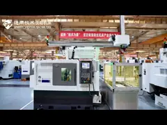 Línea de producción automática de alta eficiencia Automático de carga y descarga CNC Torno