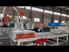 rock wool plate production line machinery for insulation panels