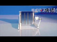 4 nozzles automatic paper stacker machine turning and finishing 25kw