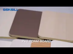 Materiale bianco decorativo interno 4x8ft di plastica della mobilia dei bordi della schiuma del PVC