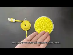 Matérias-Primas da Linha de Dados Móveis da Série Sungallon GP540: Aparência de Grânulos TPE Direto da Fábrica