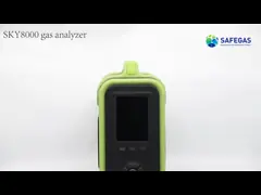 portable multi gas detector internal printer exhaust gas environment with cooling sampling probe