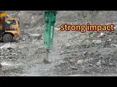 fully hydraulic type diaphragm tpye msb700 hydraulic breaker for 30 ton excavator